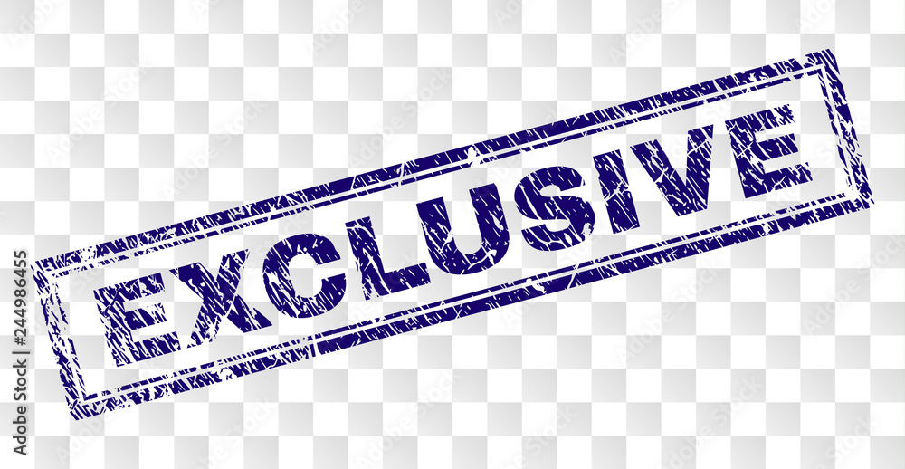 EXCLUSIVE stamp seal print with rubber print style and double framed ...