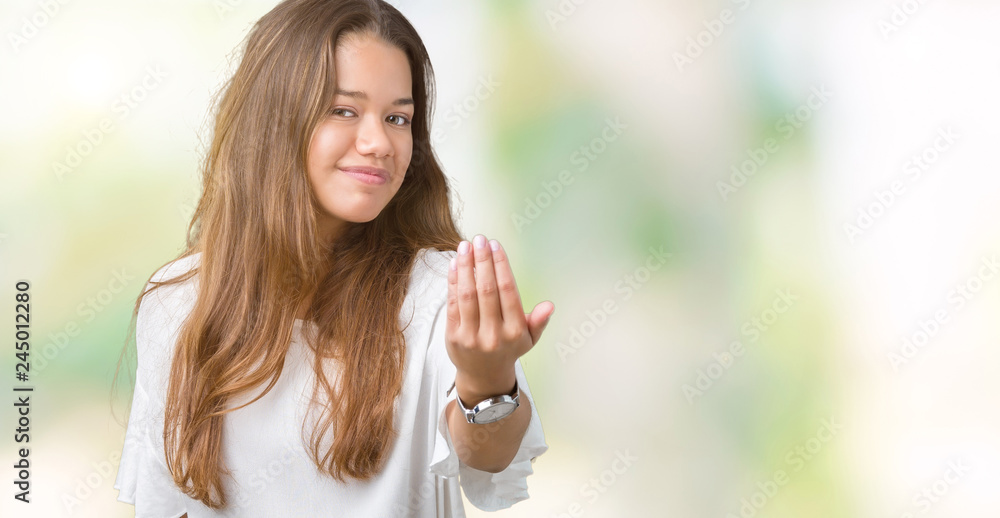 Beckoning Hand Gesture