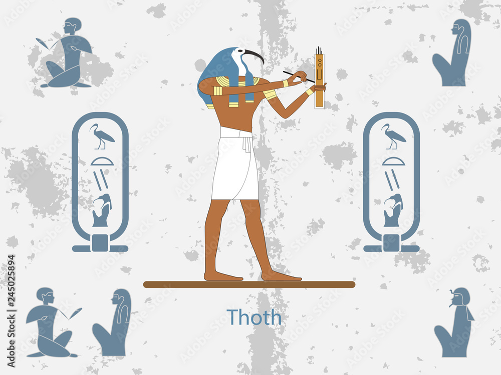 Ancient egypt backgrounds. Thoth is one of the ancient Egyptian deities ...