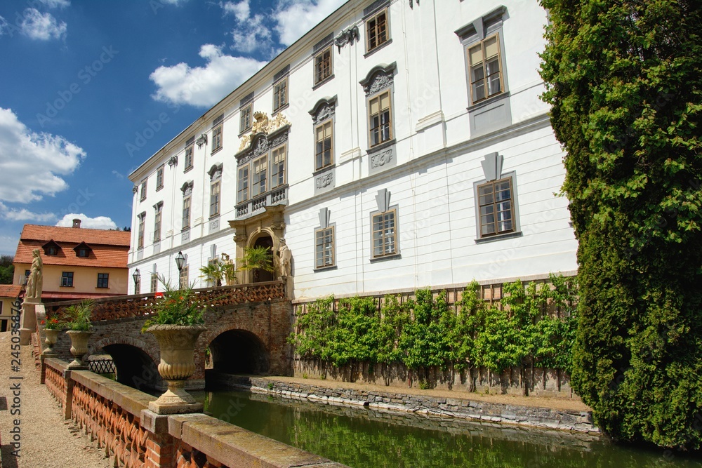 Originally medieval stronghold was reconstructed into a Renaissance ...