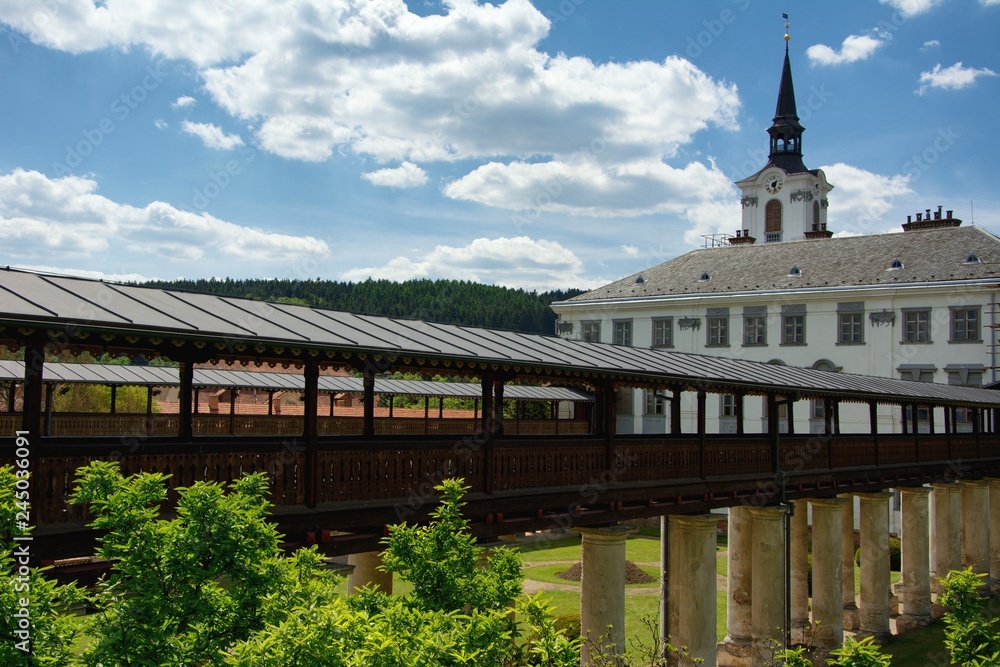 Originally medieval stronghold was reconstructed into a Renaissance ...