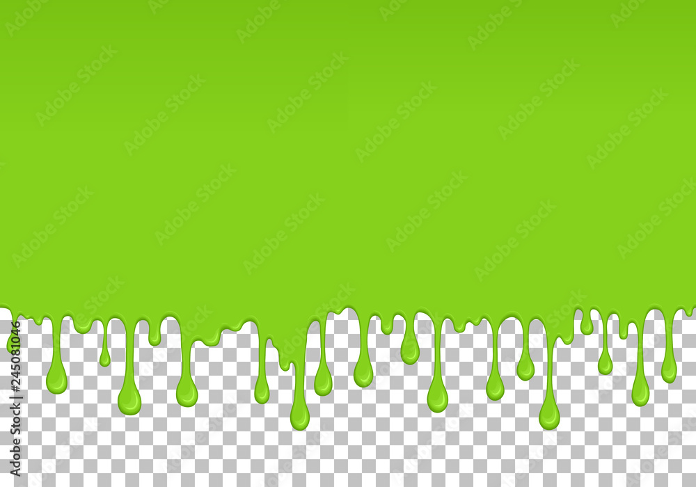 Light green dripping slime seamless pattern. Zombie slime background ...