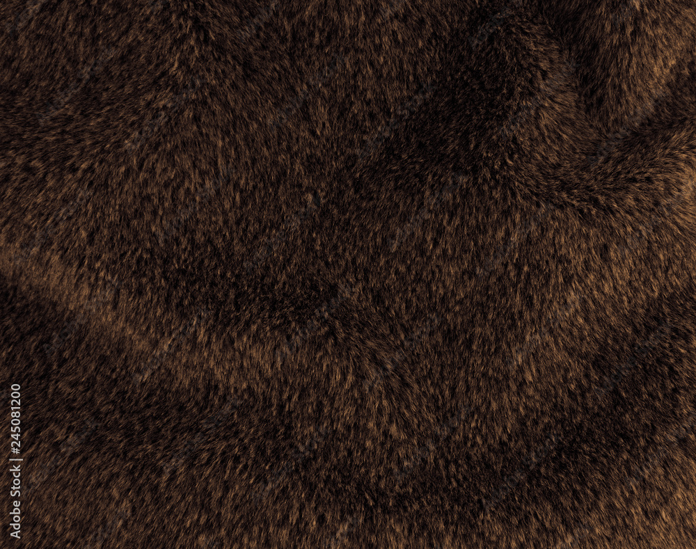 beautiful luxury short soft fur background brown color, elegant brown ...
