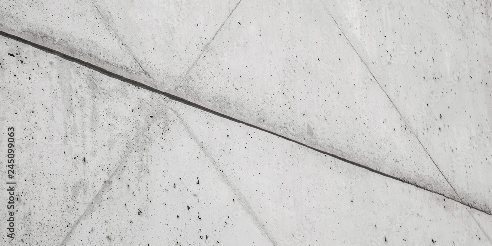 Architectural concrete wall symbol, Wall of exposed concrete ...