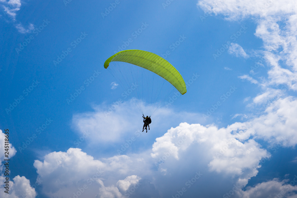 People Flying In The Sky