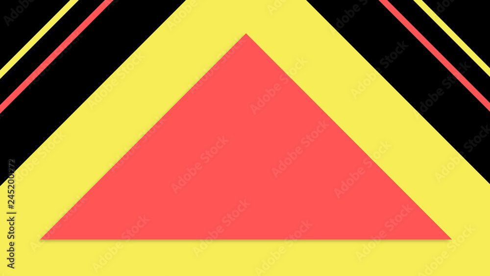 Triangle Transitions Stock Template | Adobe Stock