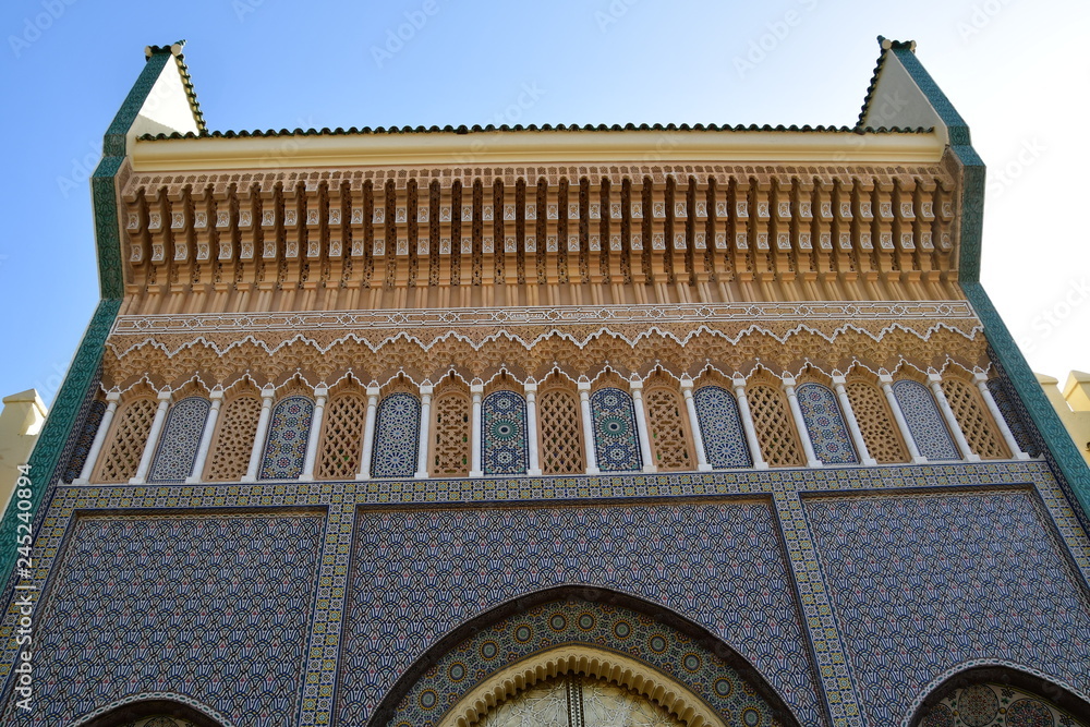 Palacio Real de Fez, Marruecos, Africa Stock Photo | Adobe Stock