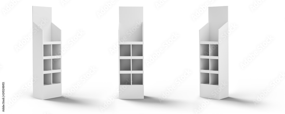 3D rendering, display, stojak, wystawa Stock Illustration | Adobe Stock