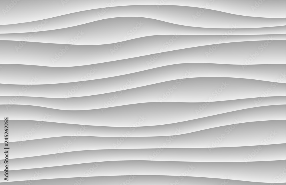 Wave Textured Wall