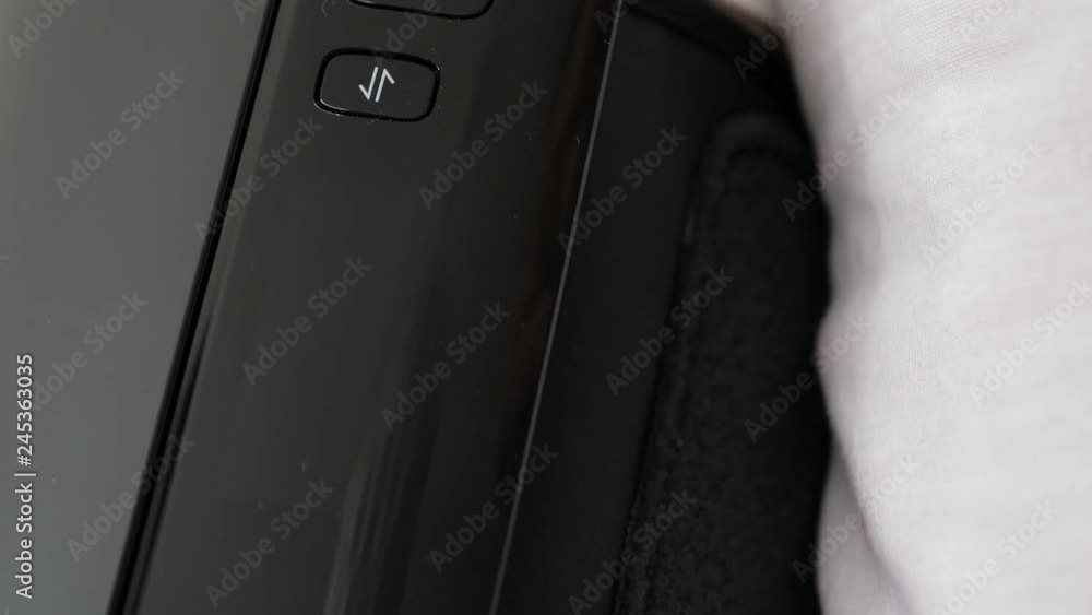 male patient with cardiovascular disease connecting to smartphone via ...