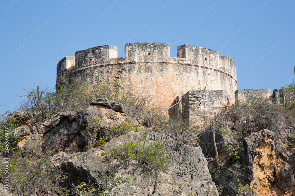 Fort Beekenburg (Curacao) Stock Photo | Adobe Stock