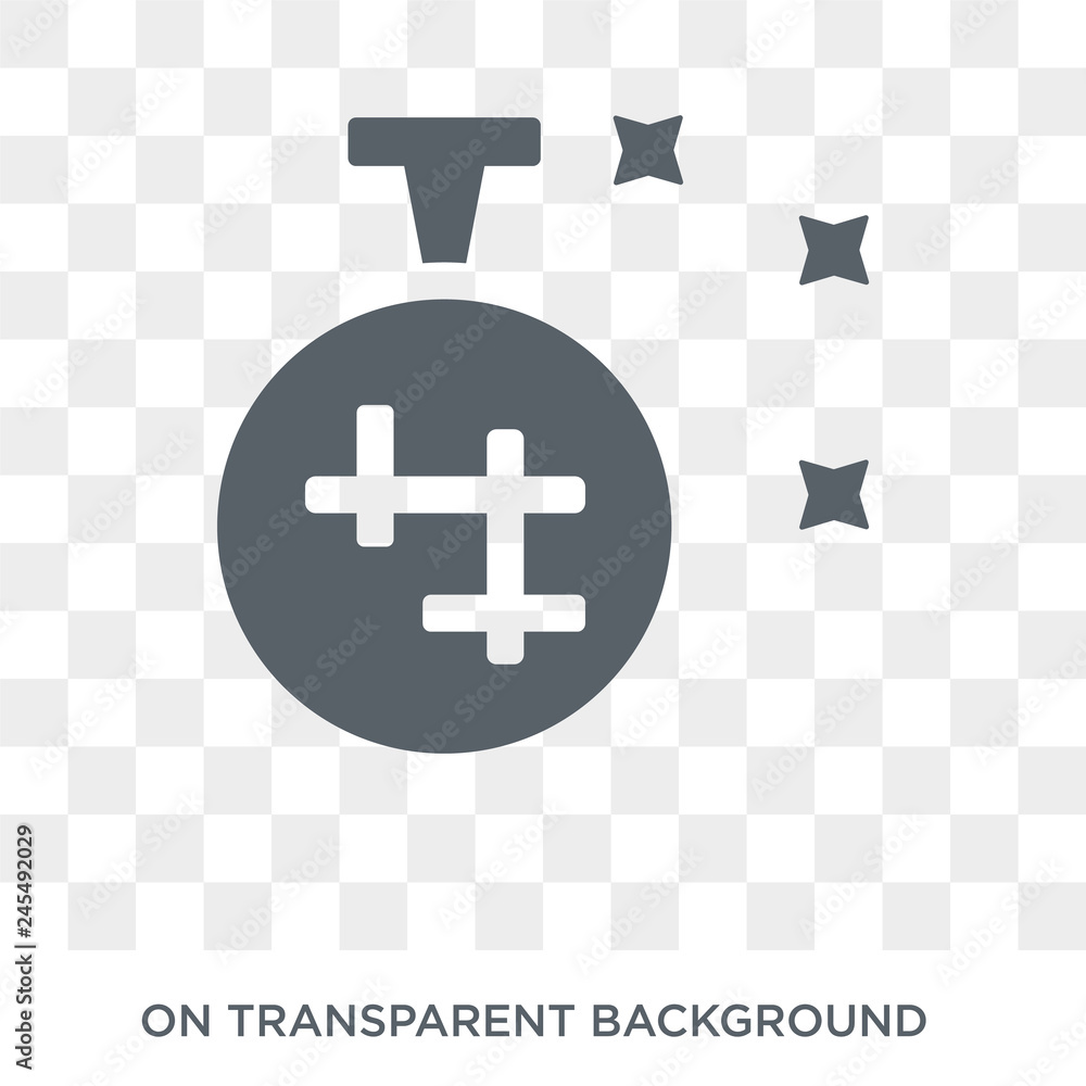 Mirror ball icon. Mirror ball design concept from Birthday and Party ...