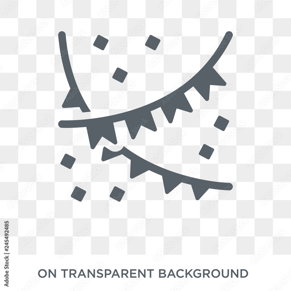 Birthday Flag icon. Birthday Flag design concept from Birthday and ...