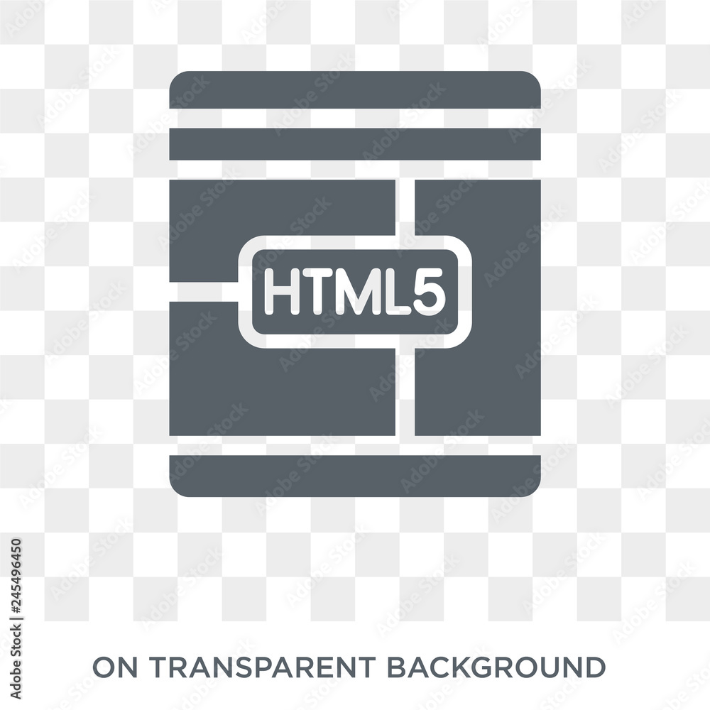 Semantic elements icon. Trendy flat vector Semantic elements icon on ...