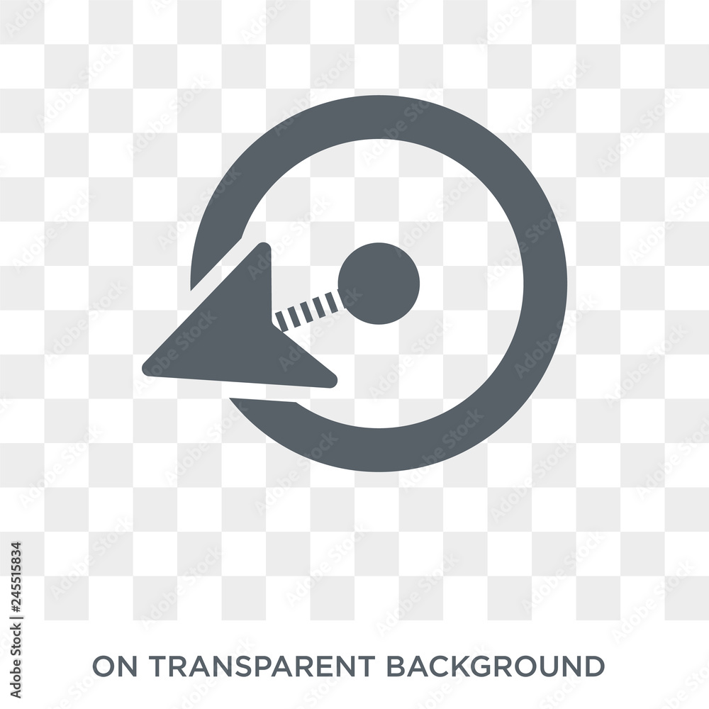 East icon. Trendy flat vector East icon on transparent background from ...