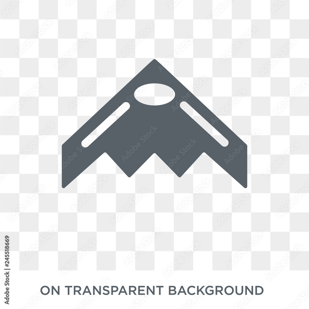 stealth icon. stealth design concept from Army collection. Simple ...