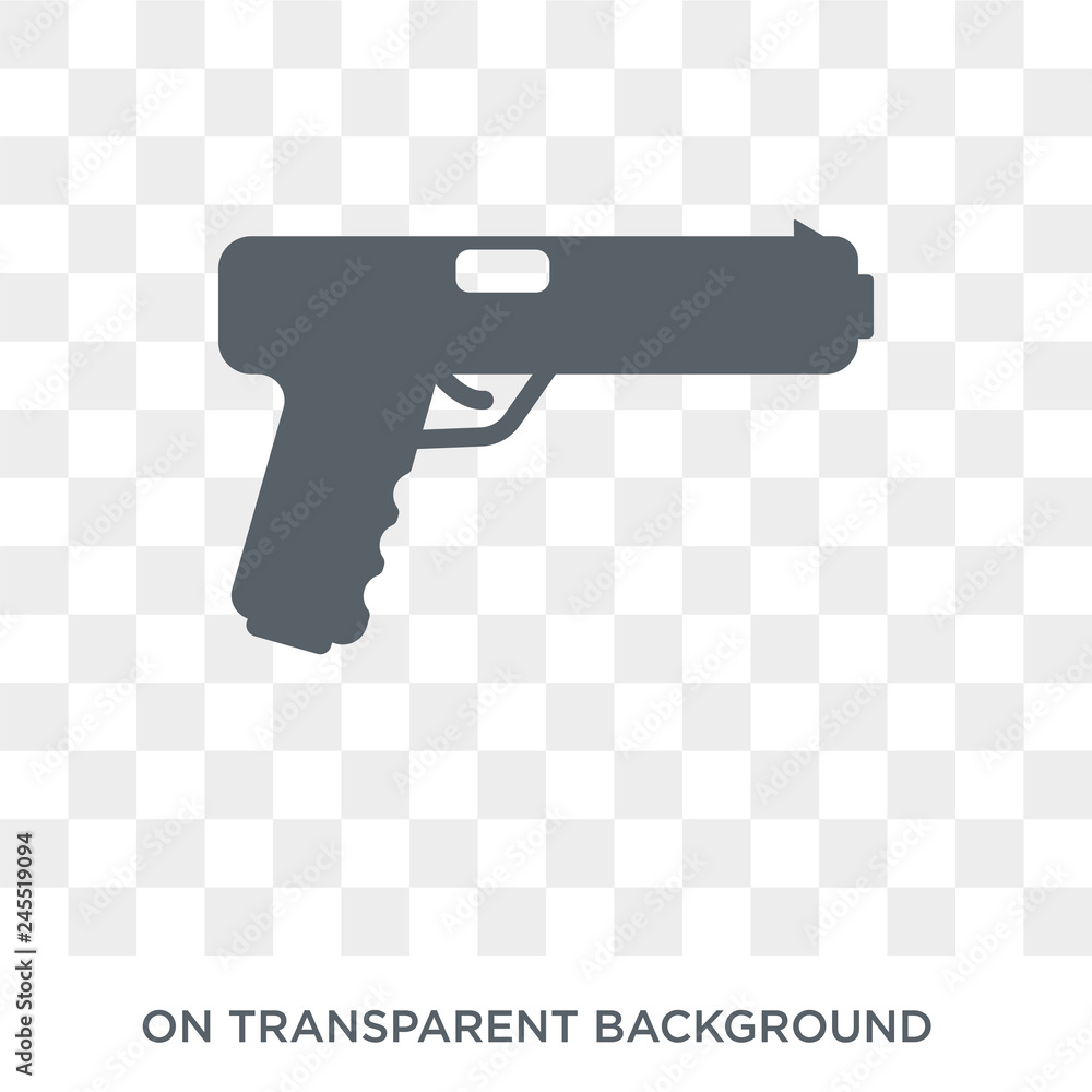 glock icon. glock design concept from Army collection. Simple element ...