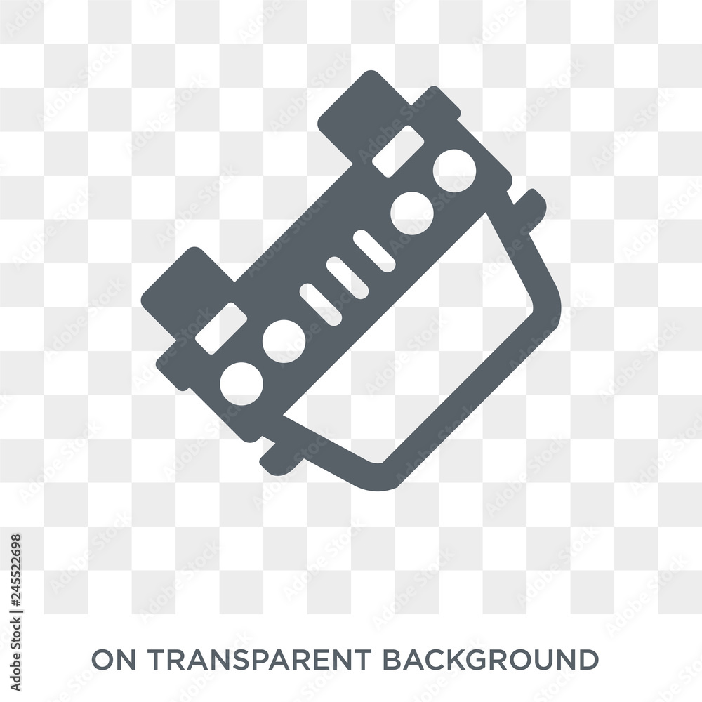 Overturned car icon. Trendy flat vector Overturned car icon on ...