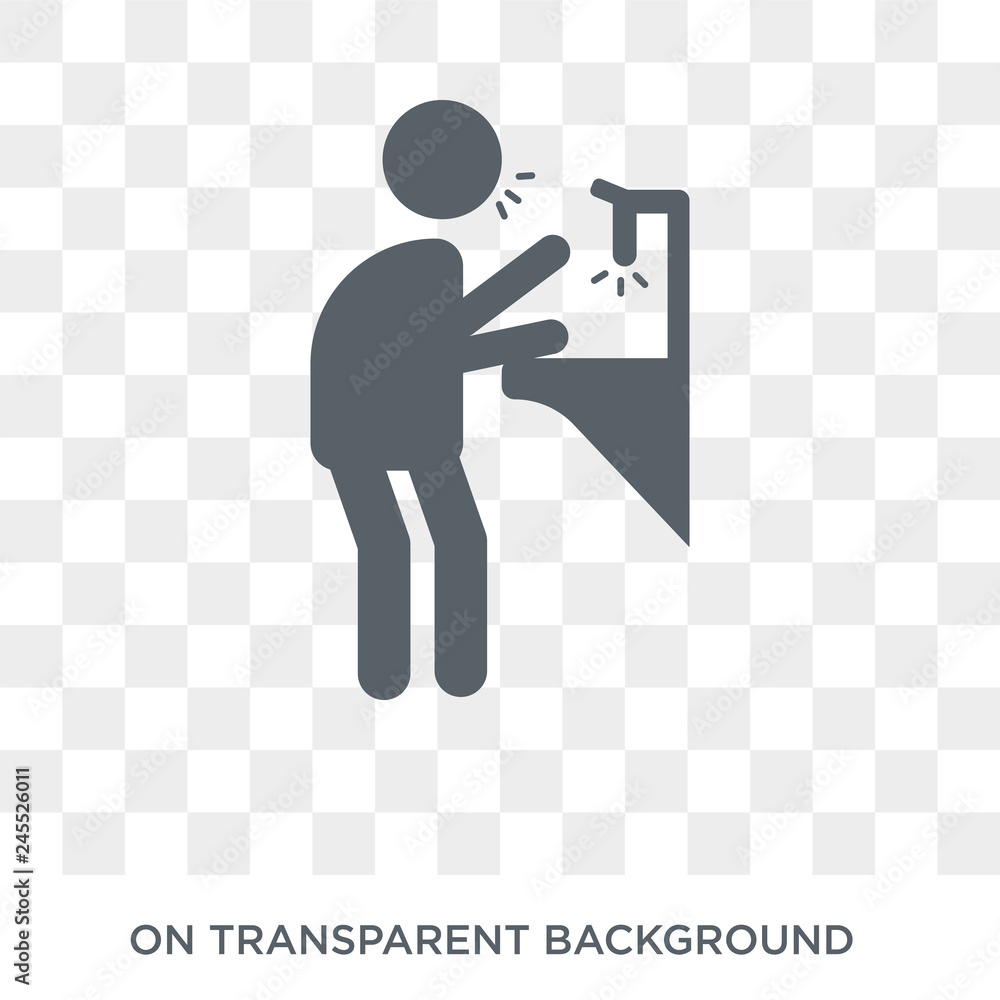 ablution icon. ablution design concept from Hygiene collection. Simple ...