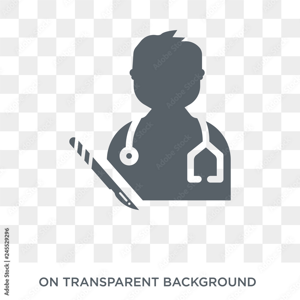 Surgeon Icon Vector
