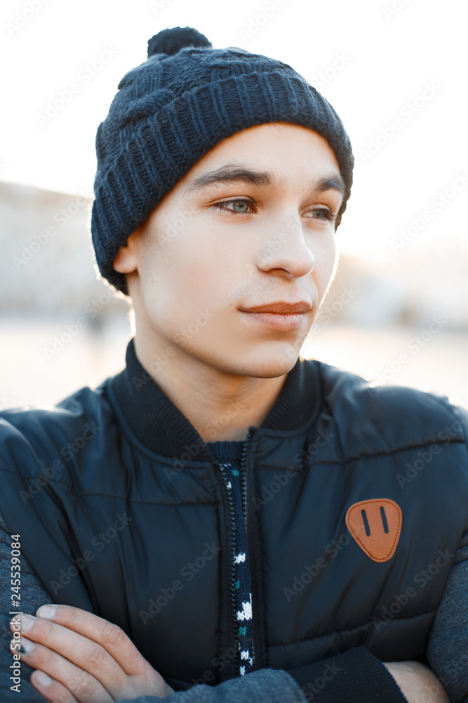 Cute Guy Beanie