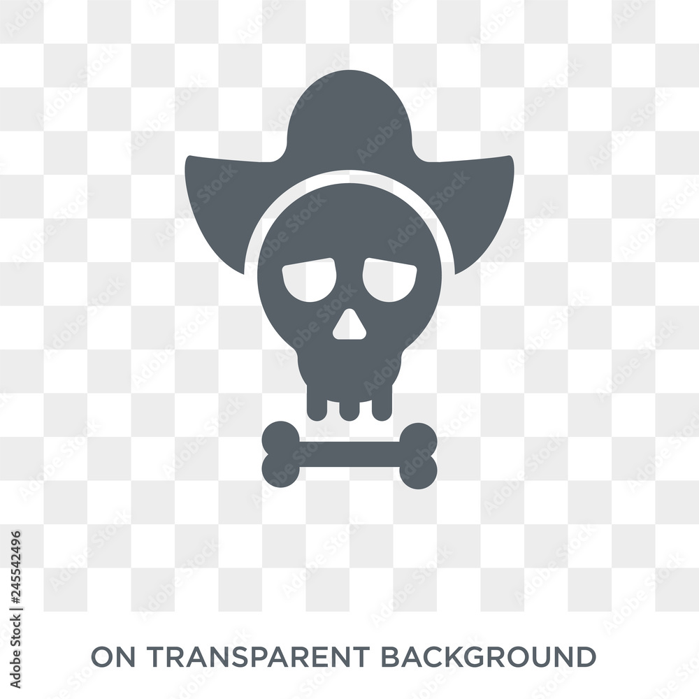 Caribbean icon. Trendy flat vector Caribbean icon on transparent ...