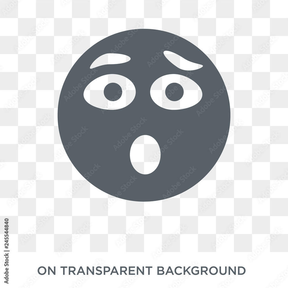 Confused emoji icon. Confused emoji design concept from Emoji ...