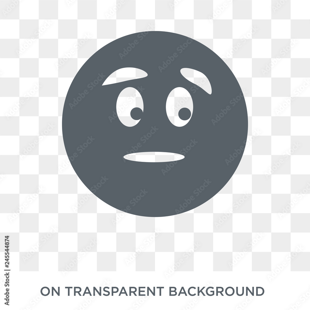 Bored emoji icon. Bored emoji design concept from Emoji collection ...