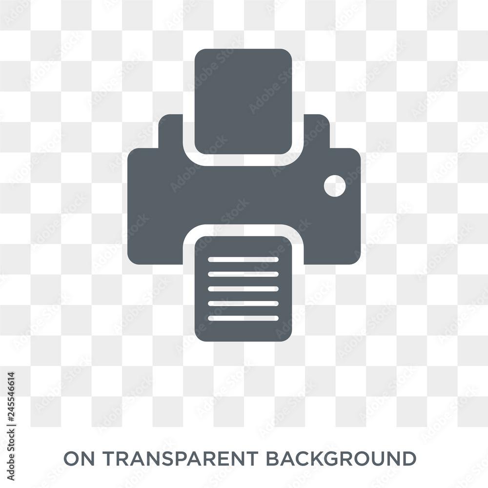 Printer icon. Printer design concept from Electronic devices collection ...