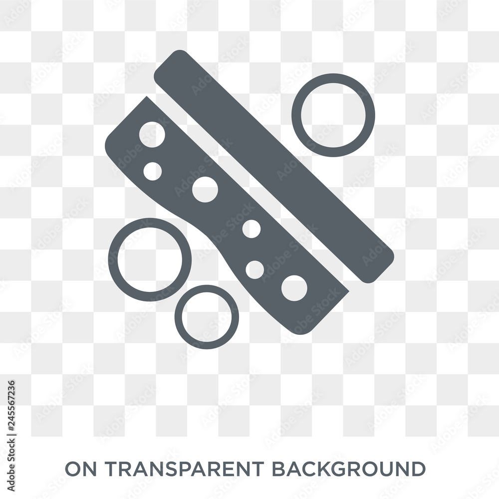 scouring pads icon. Trendy flat vector scouring pads icon on ...