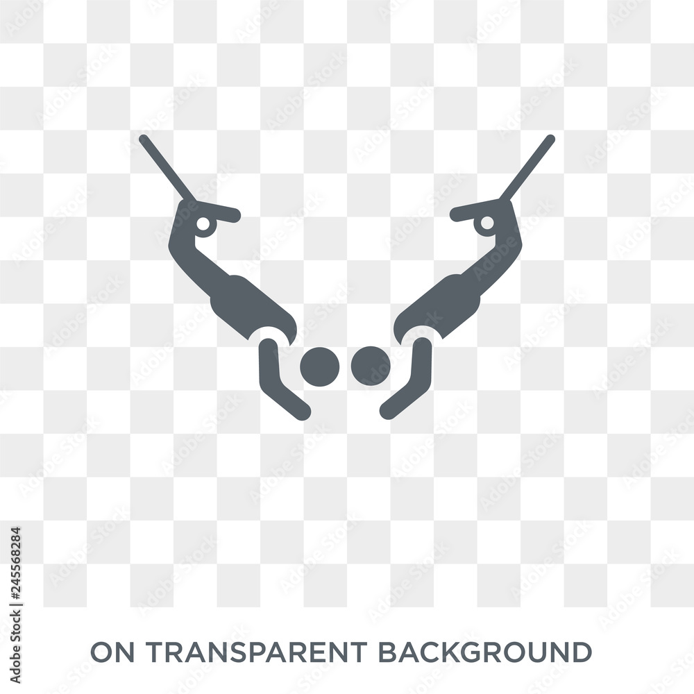 Trapeze artist icon. Trapeze artist design concept from Circus ...