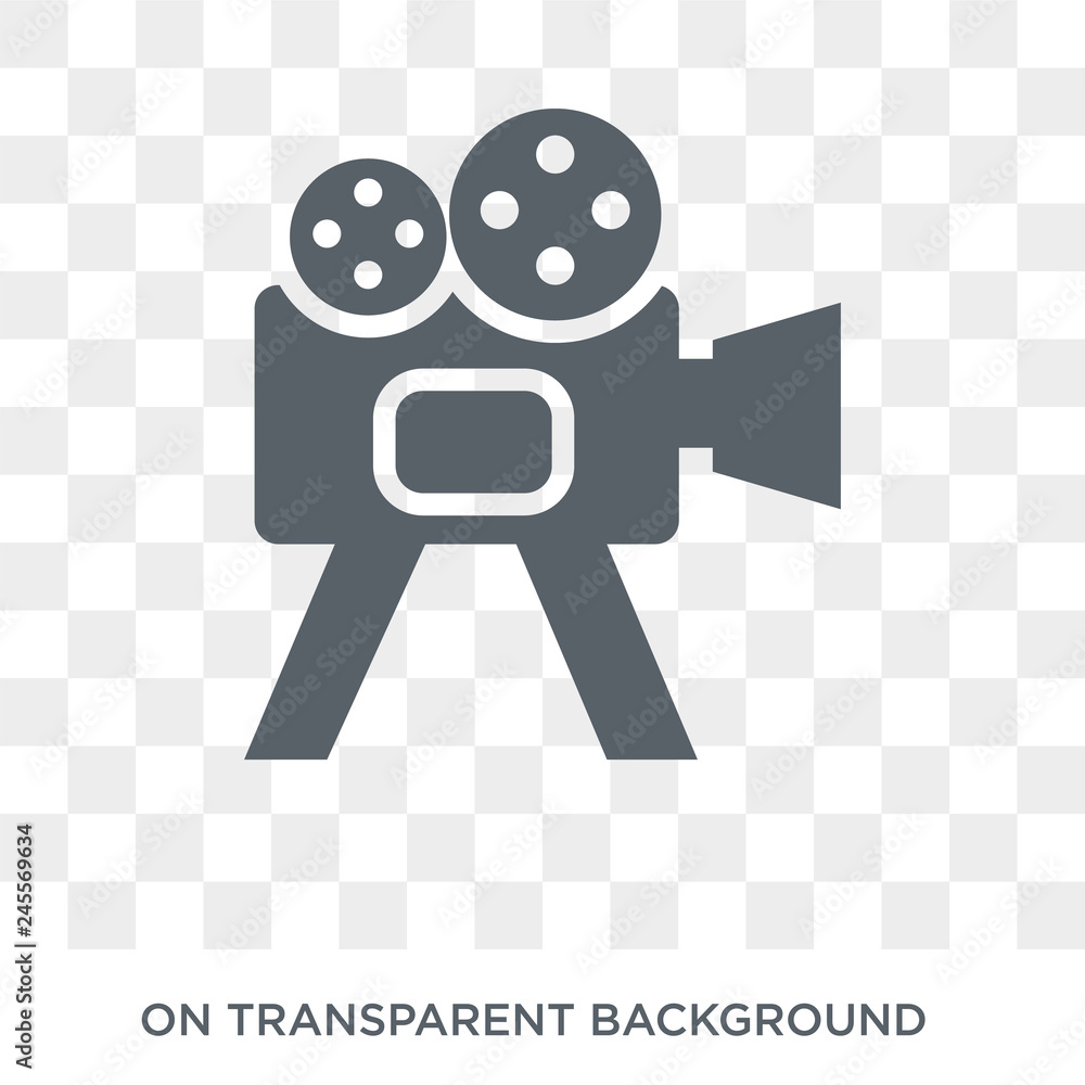 Movie Camera Icon Transparent Background