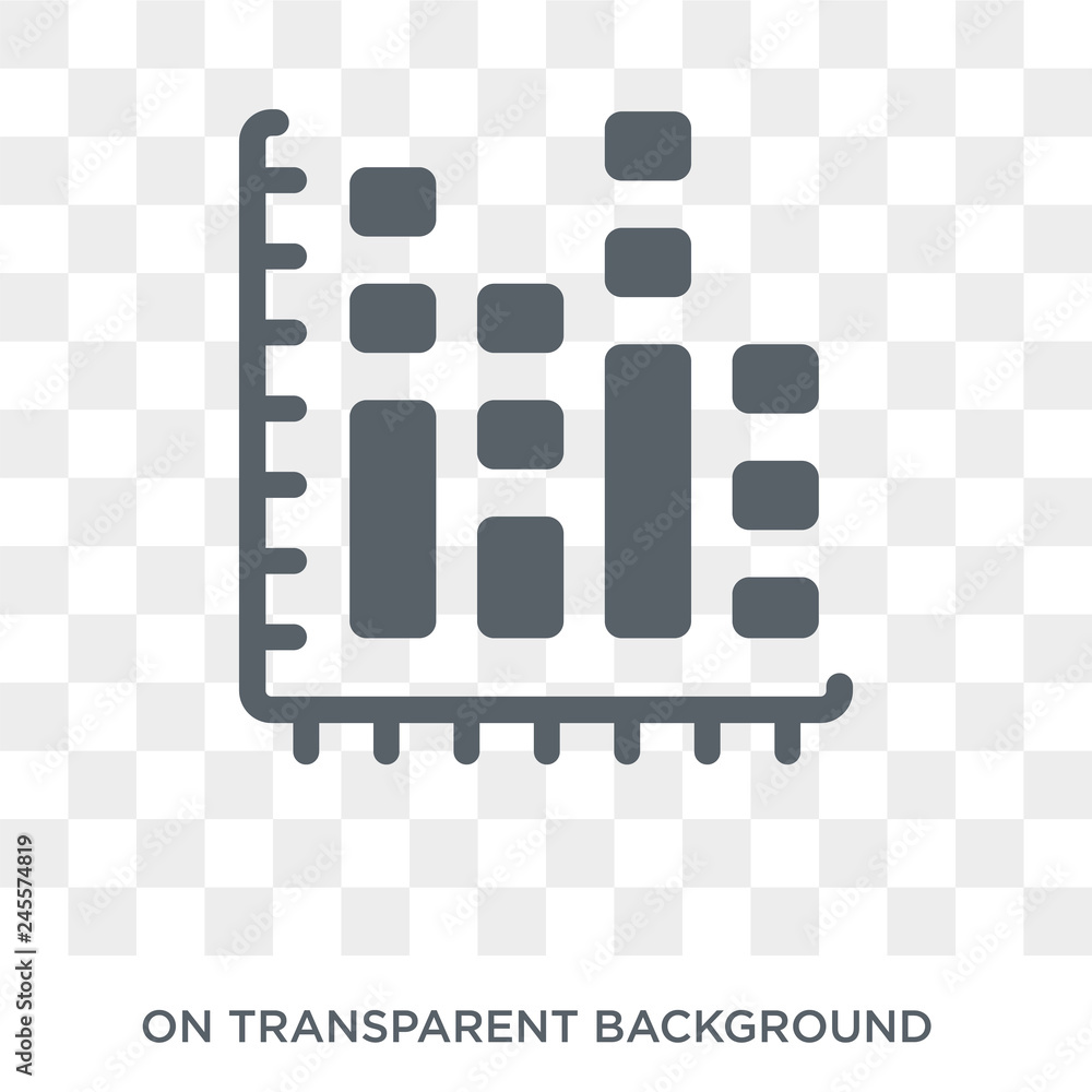 Bar Chart Icon Transparent Background