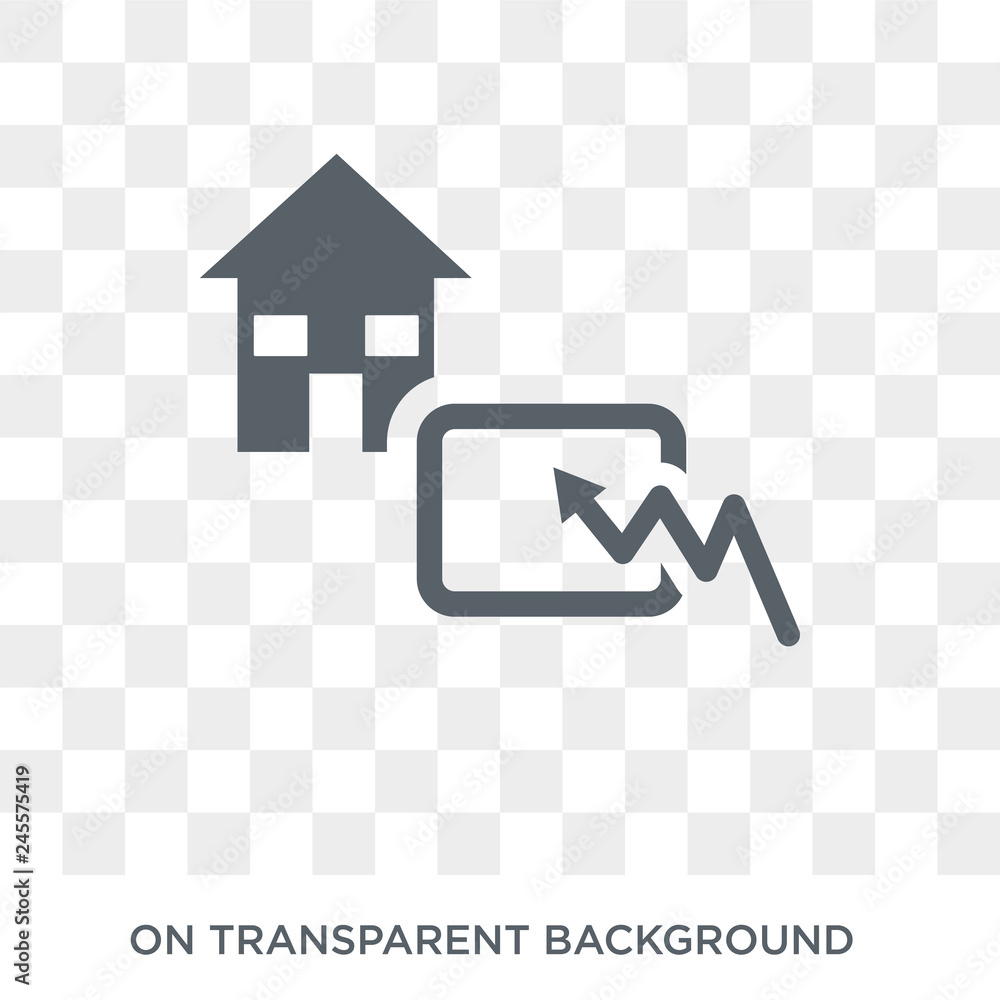 Real values icon. Trendy flat vector Real values icon on transparent ...