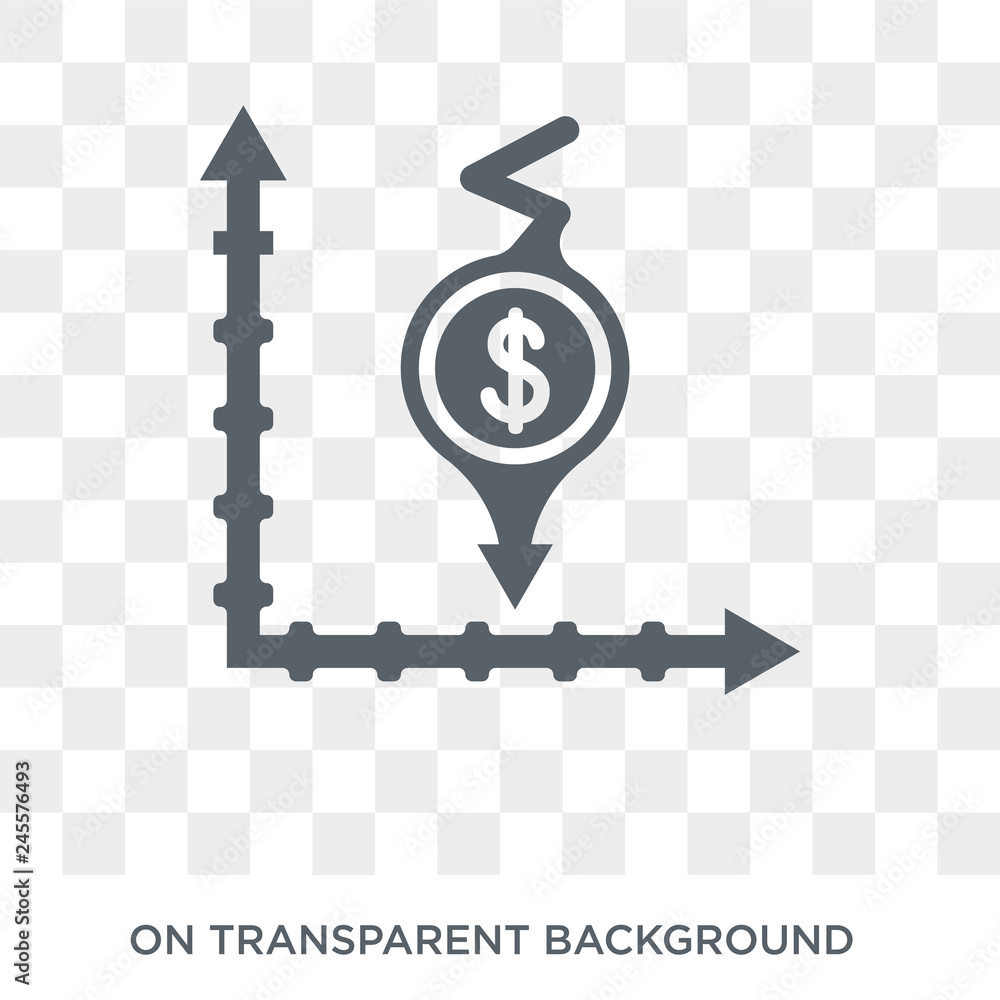 Hyperinflation icon. Trendy flat vector Hyperinflation icon on ...