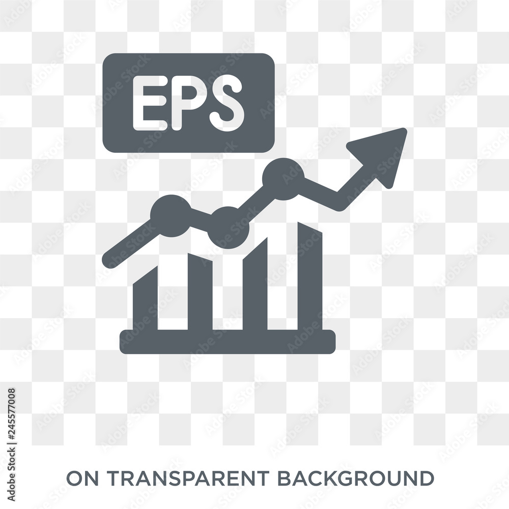 Earnings per share (EPS) icon. Earnings per share (EPS) design concept ...
