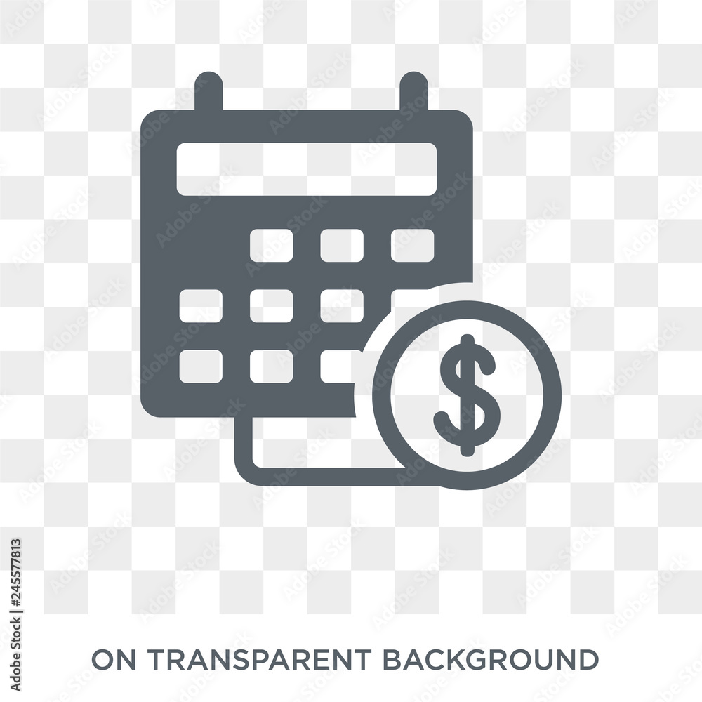 Vetor do Stock: Fiscal year icon. Fiscal year design concept from ...