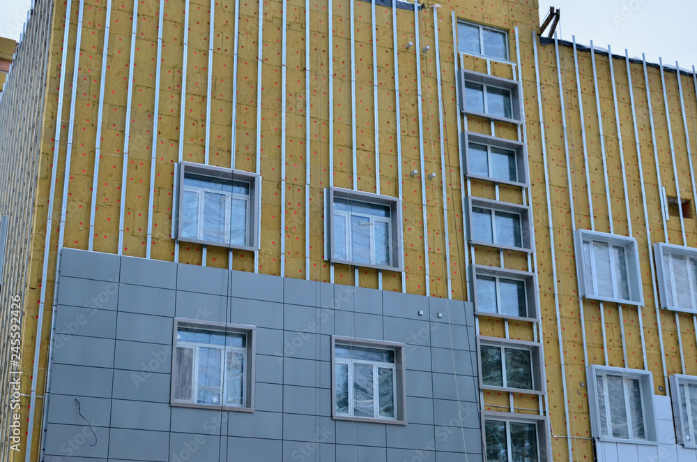 Insulation for thermal protection to the shell of the house ...