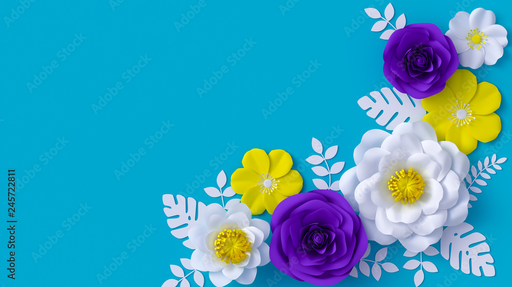 Paper Flower Background Hd | Best Flower Site