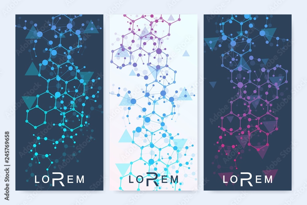 Leaflet flyer layout. Magazine cover corporate identity template ...