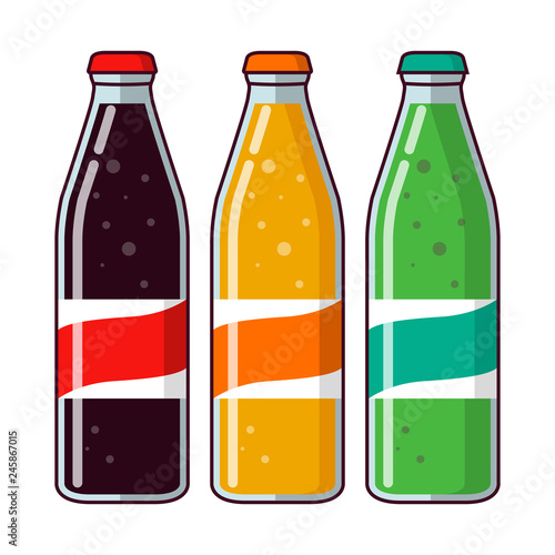 Clipart Pop Bottles