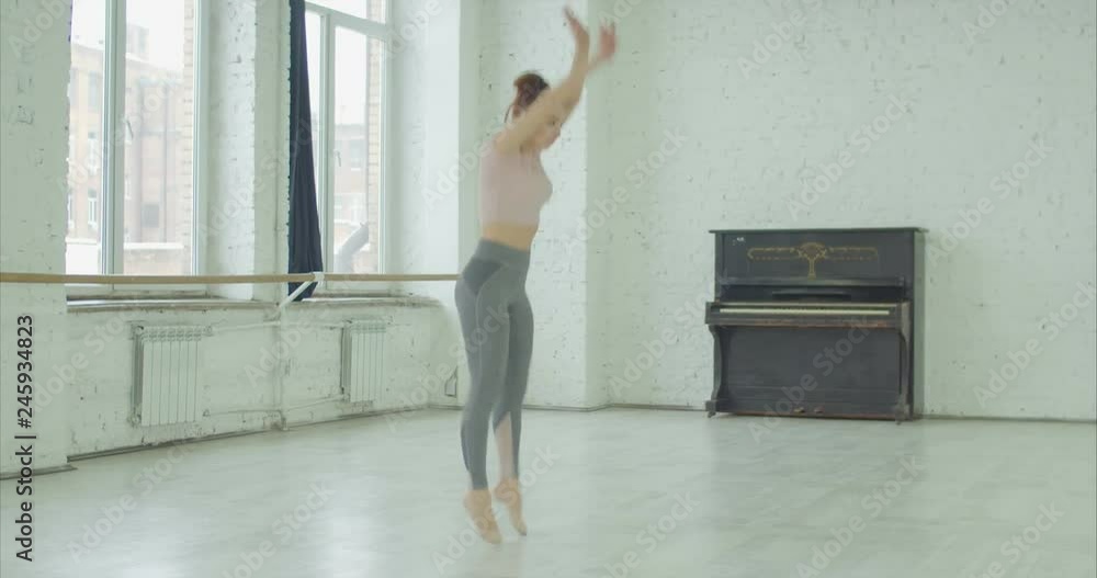 Frustrated angry female dancer screaming loud in desperation after ...