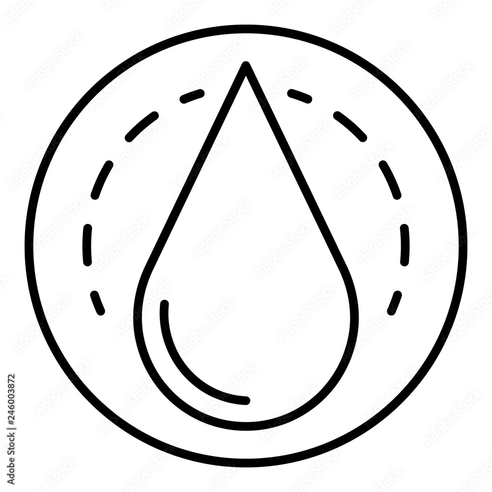 Oil Drop Icon