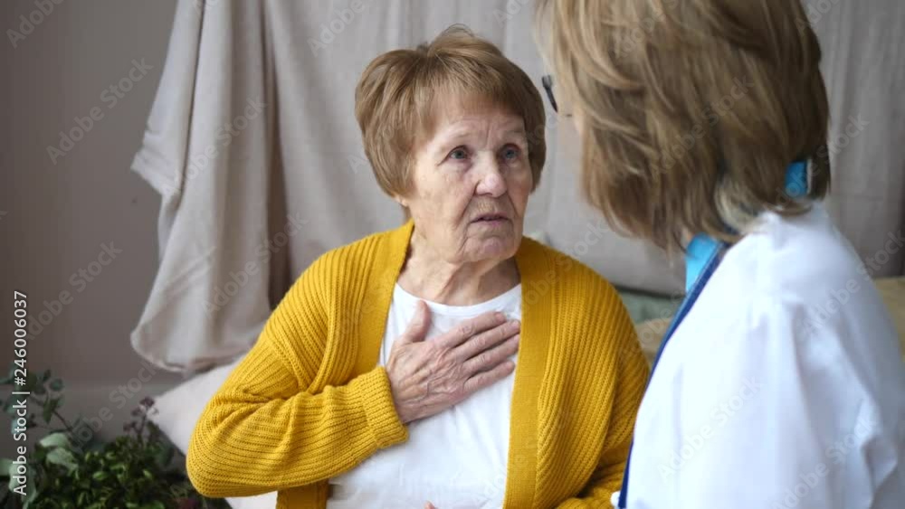 Female Senior Patient Tells Doctor About Her Health Complaints. Doctor ... Female Senior Patient Tells Doctor About Her Health Complaints. Doctor ...