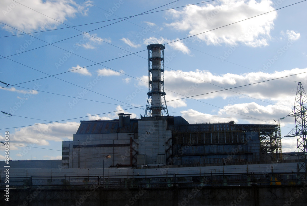 Chernobyl Power Plant Sarcophagus
