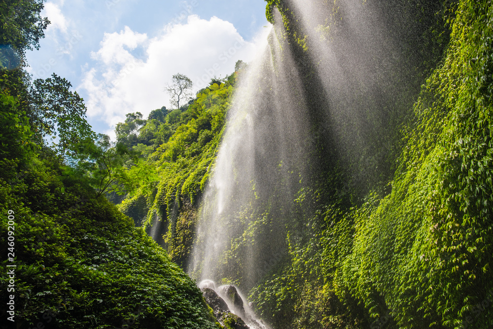 Beautiful view of Madakaripura waterfalls the tallest waterfalls in ...