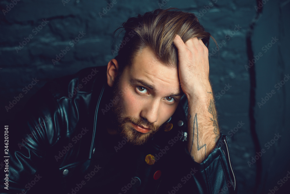 Man portrait Stock Photo | Adobe Stock