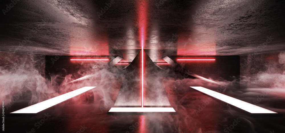 Smoke Fog Futuristic Sci Alien Ship Neon Glowing Laser Orange Red Laser ... Smoke Fog Futuristic Sci Alien Ship Neon Glowing Laser Orange Red Laser ...