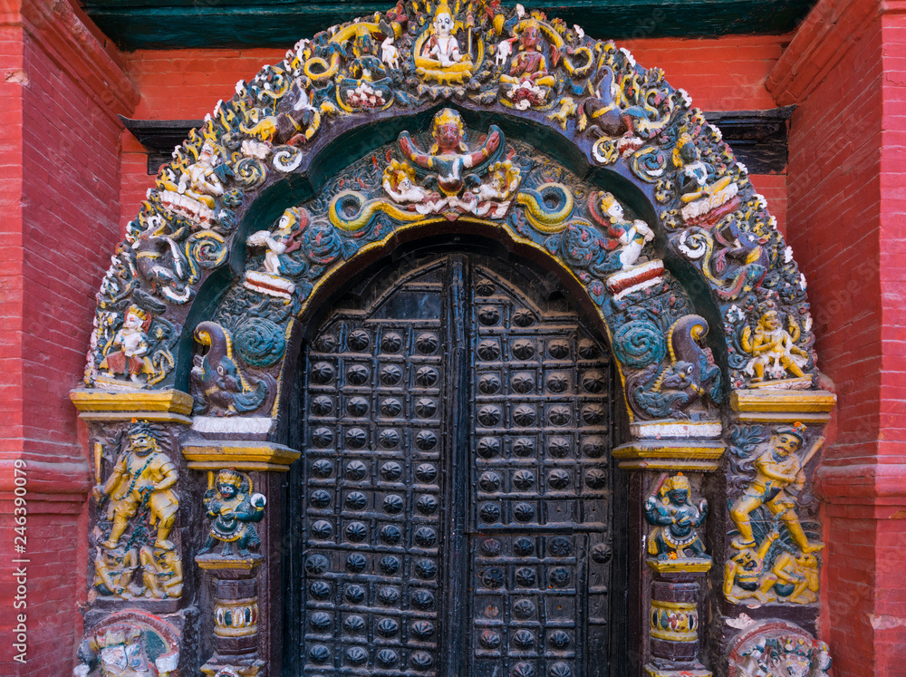 Durbar Square, Kathmandu City, Kathmandu Valley, Nepal, Asia Stock ...