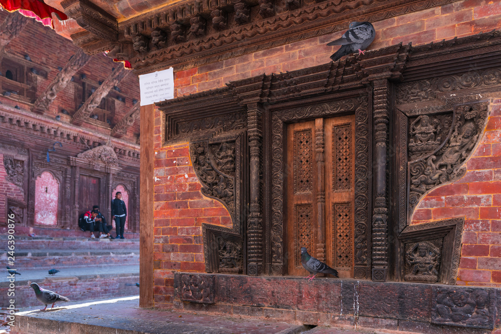 Durbar Square, Kathmandu City, Kathmandu Valley, Nepal, Asia Stock ...
